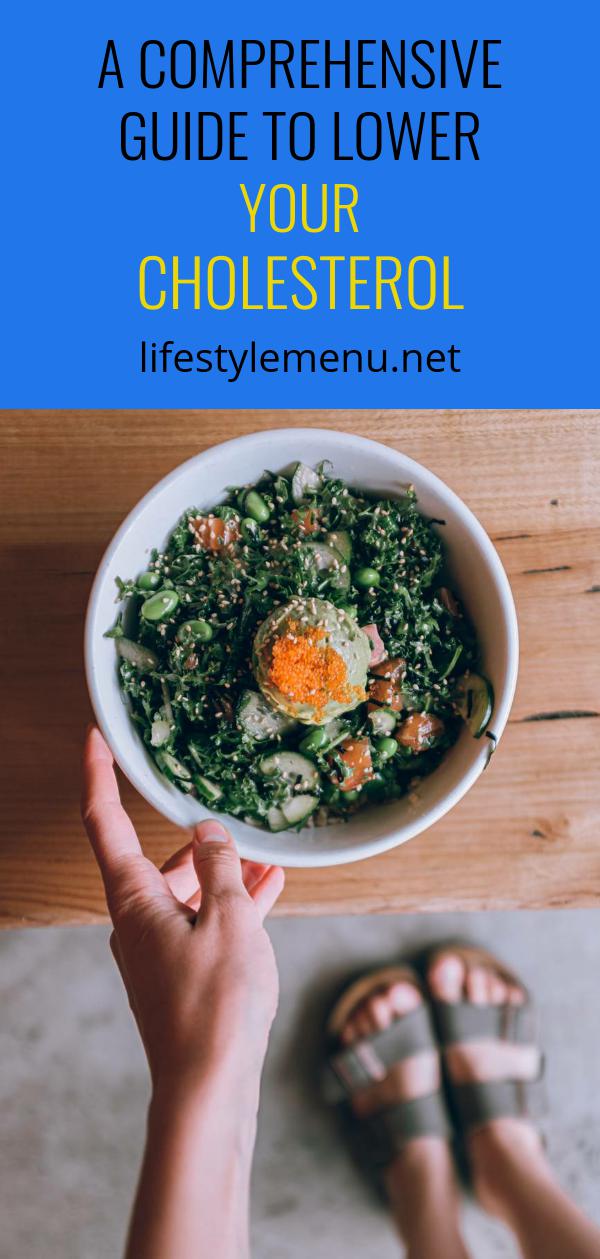 A Comprehensive Guide to Lower Your Cholesterol – Lifestyle Menu